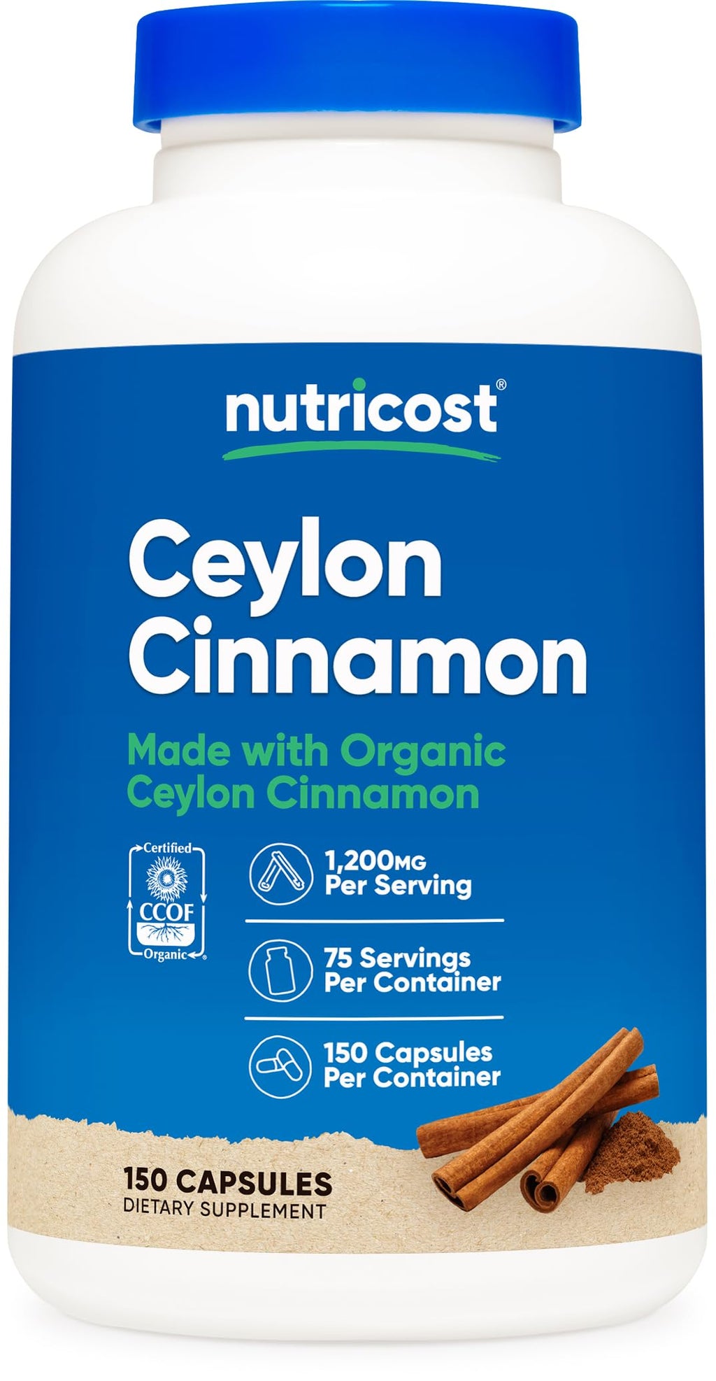 gluten-free cinnamon supplement benefits