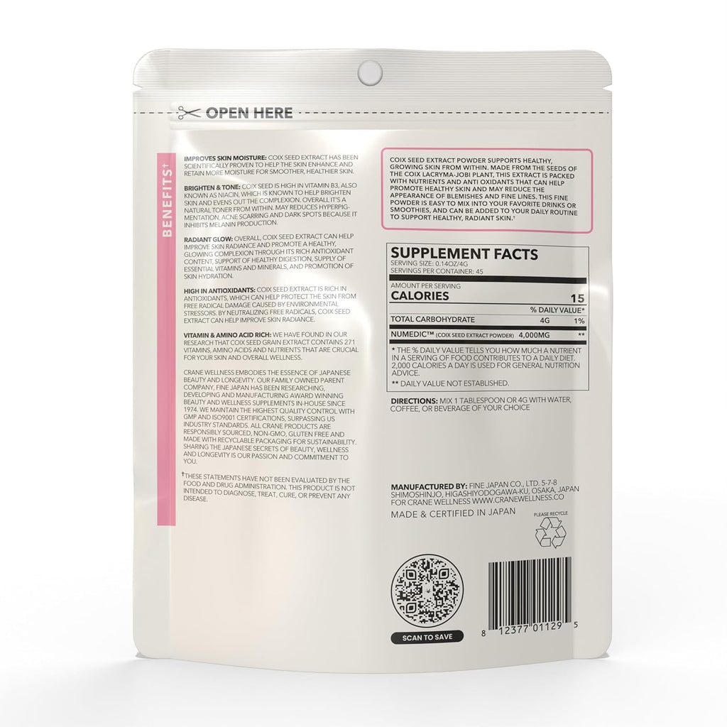 gluten-free coix seed powder