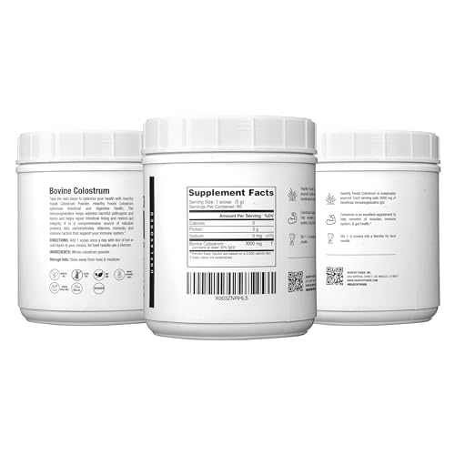 Gluten-free colostrum powder benefits