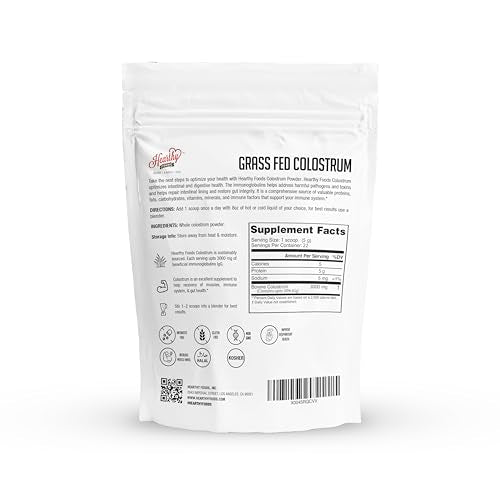 gluten-free colostrum powder for wellness
