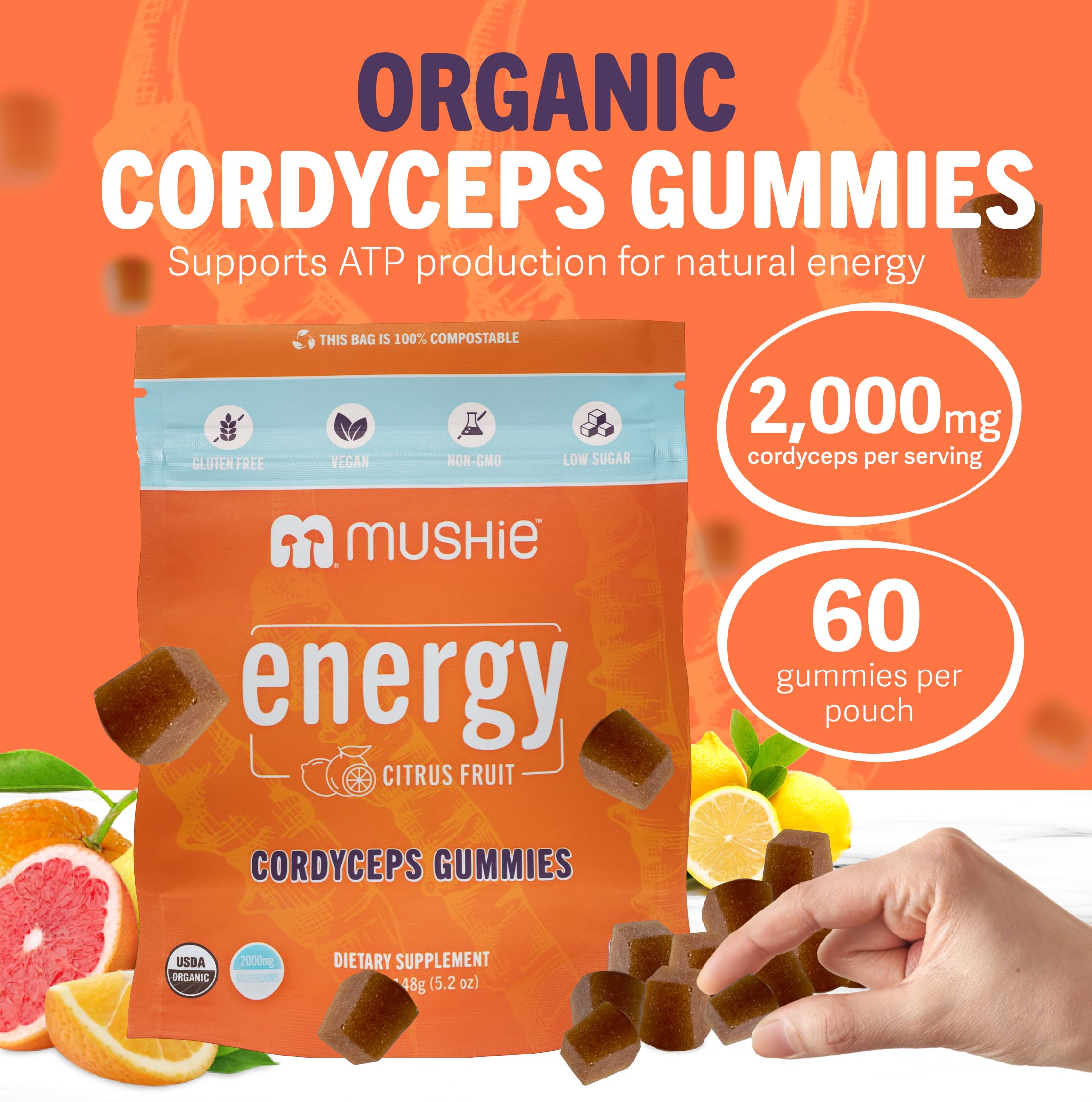 Gluten-free cordyceps for immune support