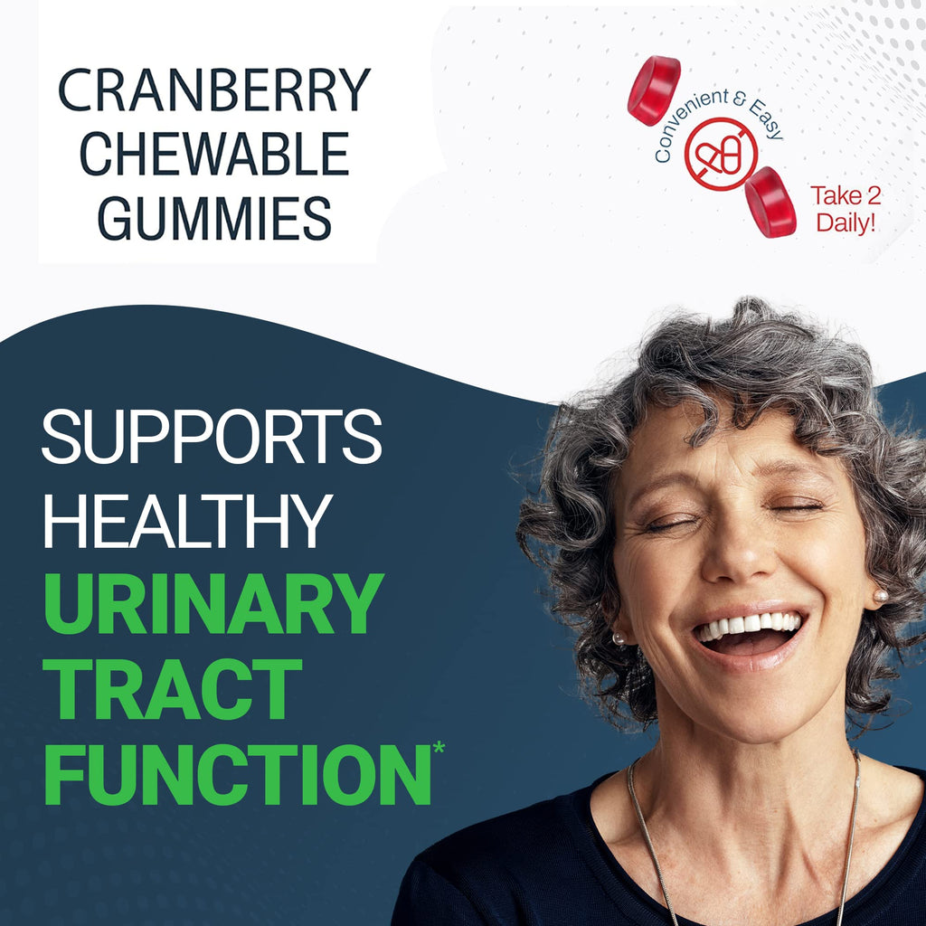 Gluten-free cranberry gummies for wellness