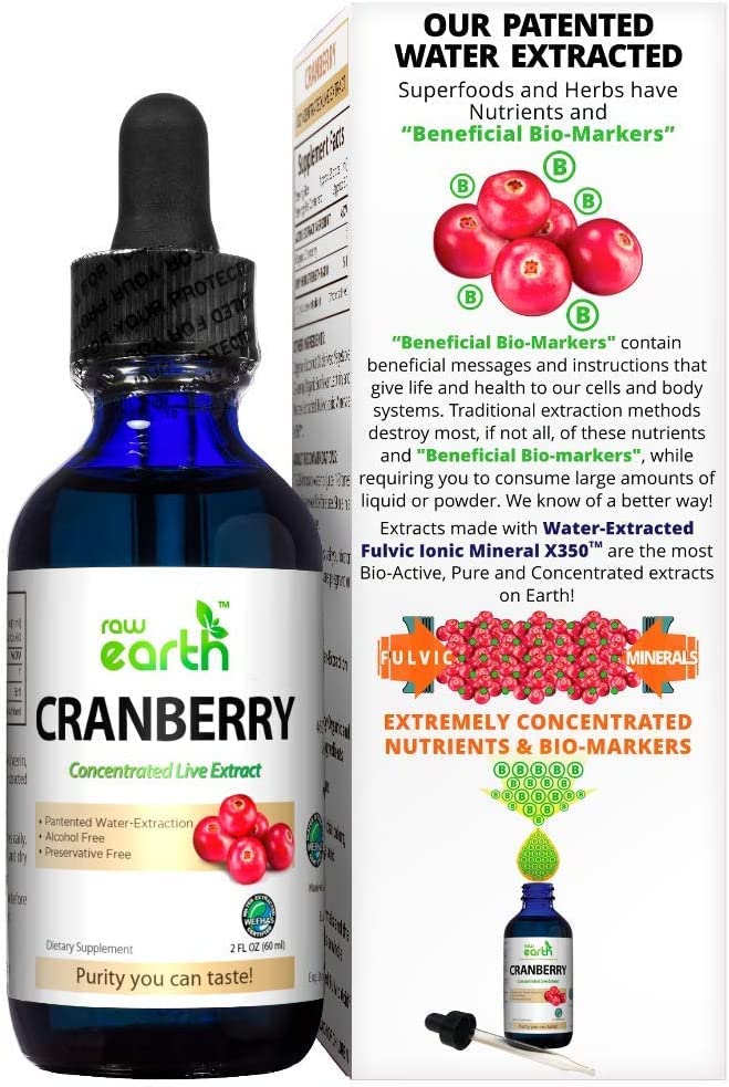 gluten-free cranberry liquid extract
