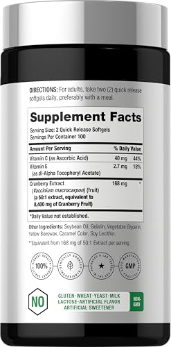 Gluten-free cranberry pills for everyone