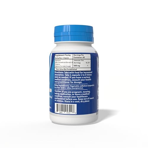 gluten-free curcumin veggie capsules