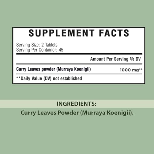 gluten-free curry leaves vitamins