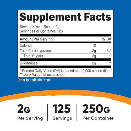 Gluten free D-Mannose powder