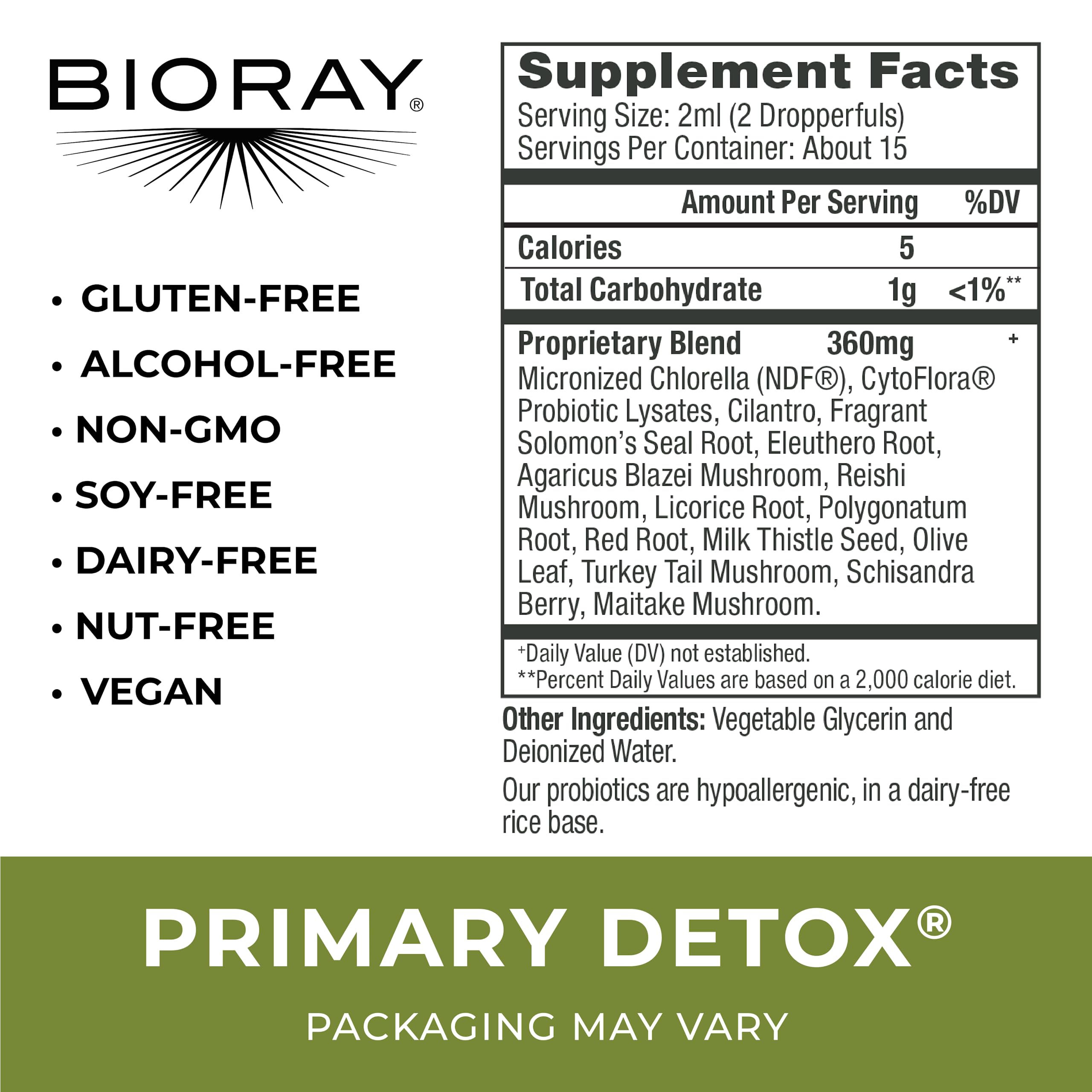 gluten free detox supplement with mushrooms