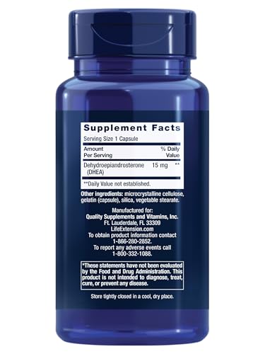 Gluten-free DHEA hormone supplement