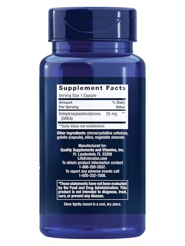 Gluten-free DHEA hormone supplement