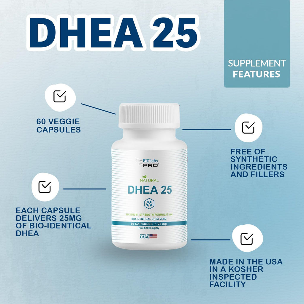 Gluten-free Dhea supplement for wellness