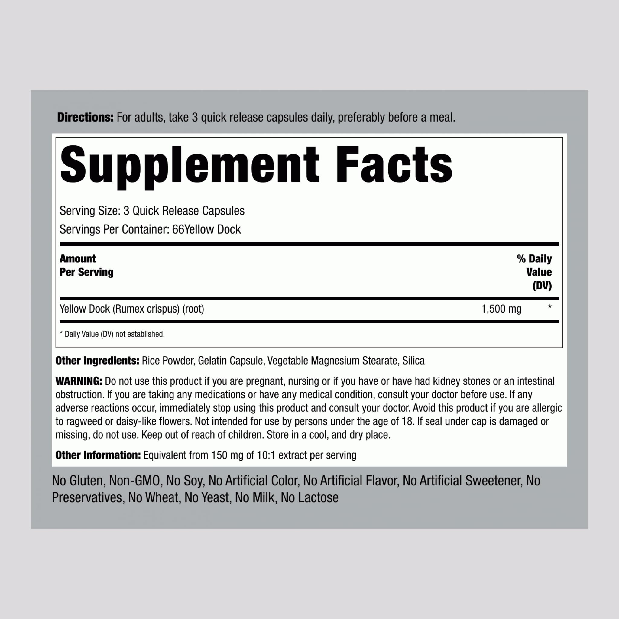 Gluten-free dietary supplement capsules