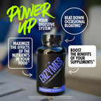 Gluten-free digestive enzymes capsules