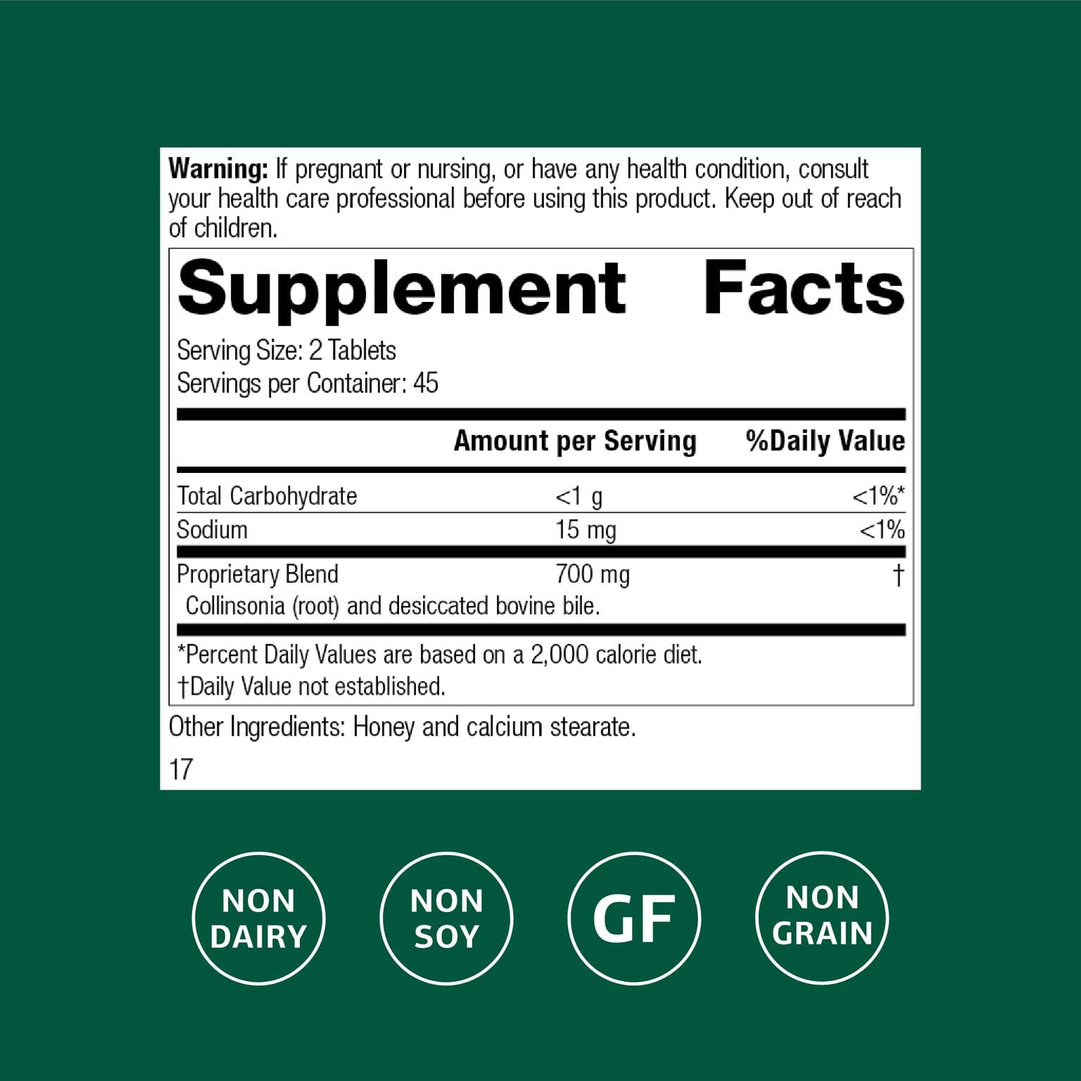 gluten-free digestive health tablets