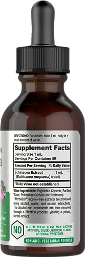 gluten-free echinacea drops for immune support