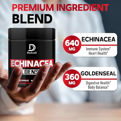 gluten-free echinacea supplement benefits