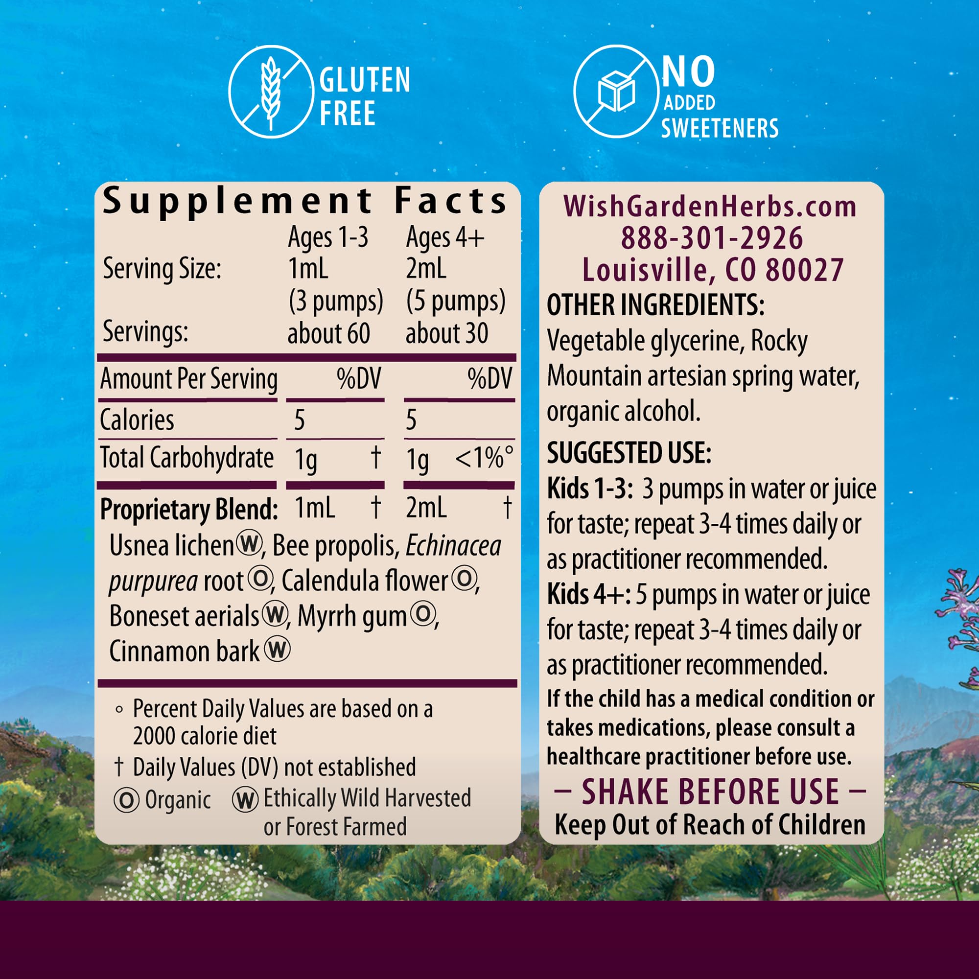 gluten-free echinacea supplement