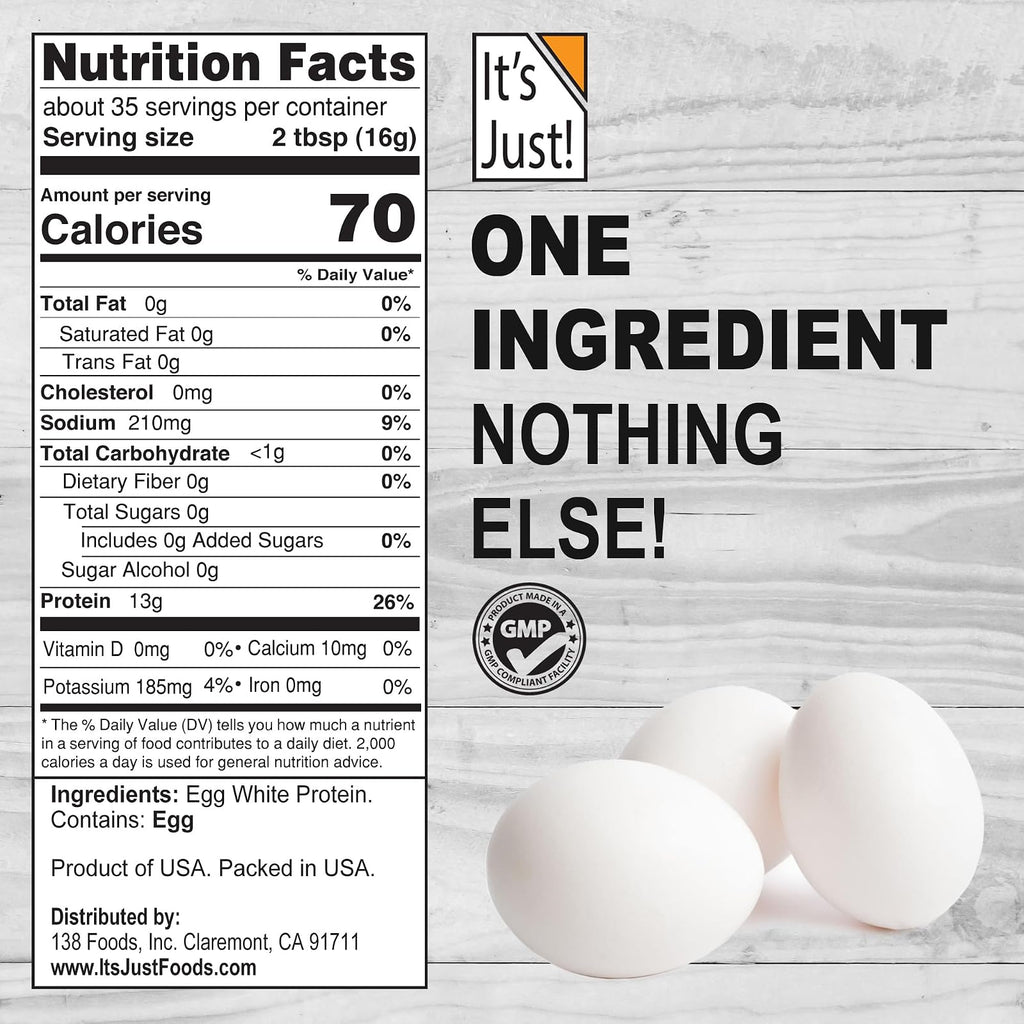 gluten-free egg white protein powder