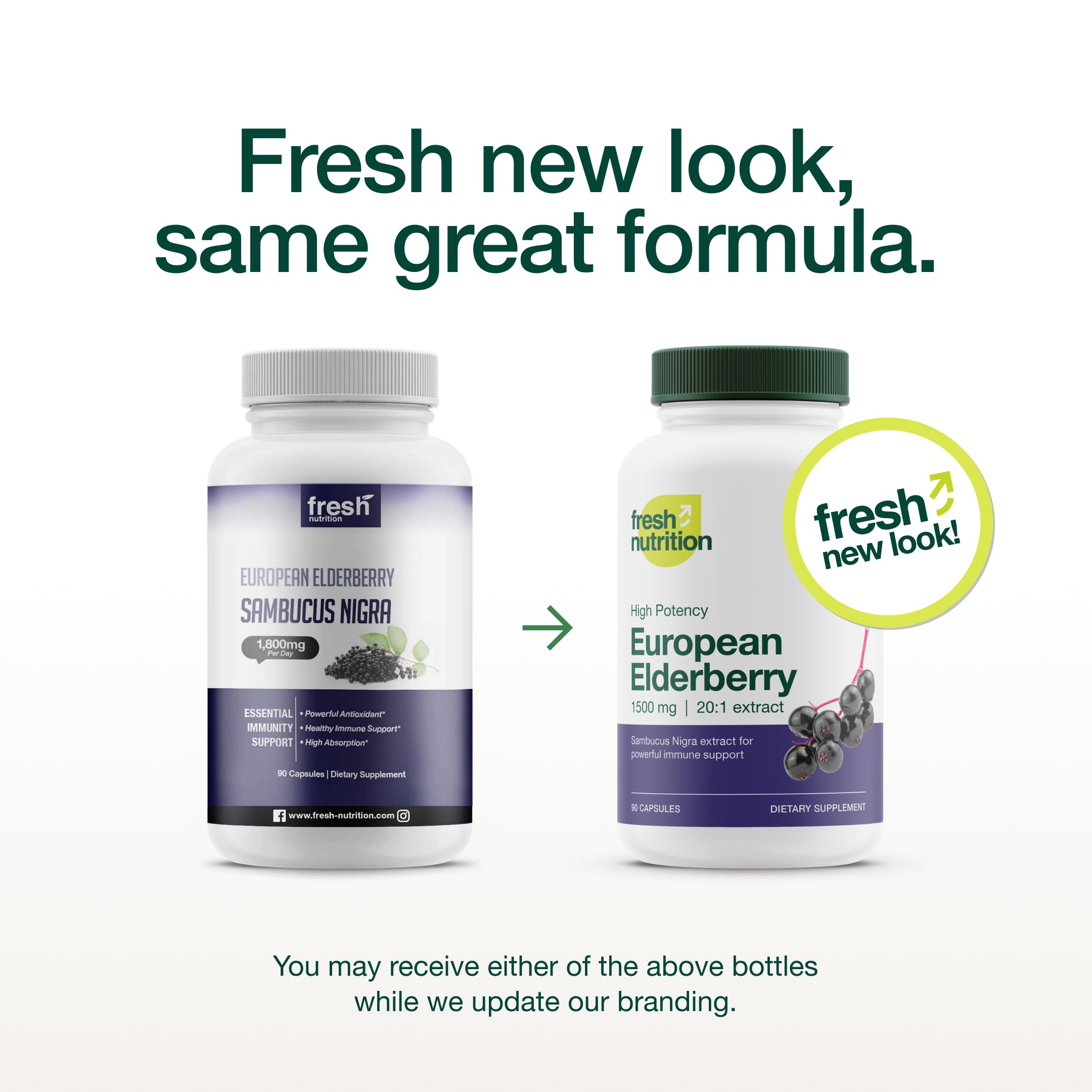 Gluten free elderberry booster