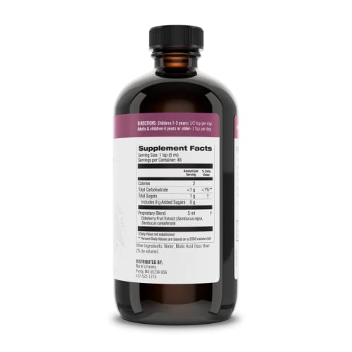 gluten-free elderberry concentrate benefits