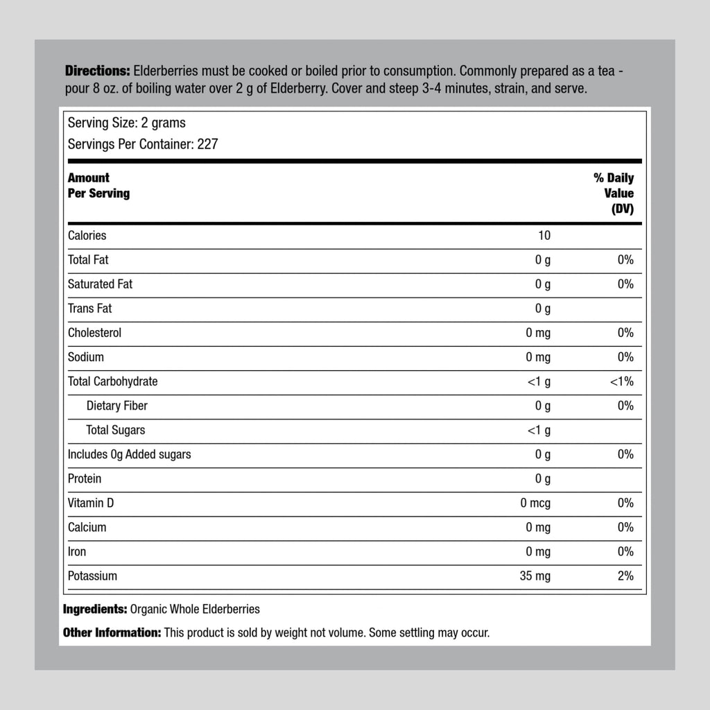 gluten free elderberry fruit extract