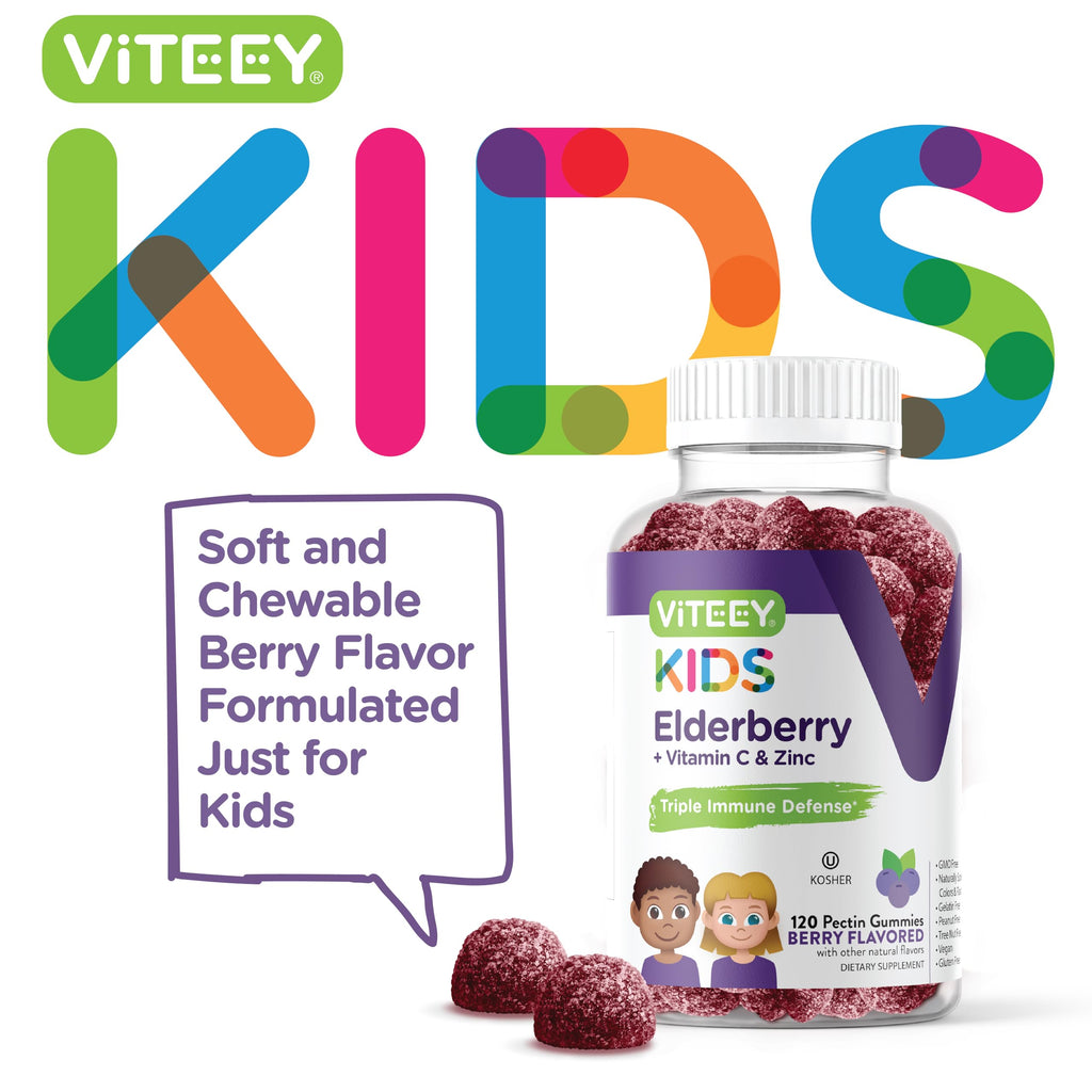 gluten free elderberry gummies for children