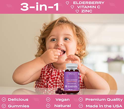 gluten free elderberry gummies for children