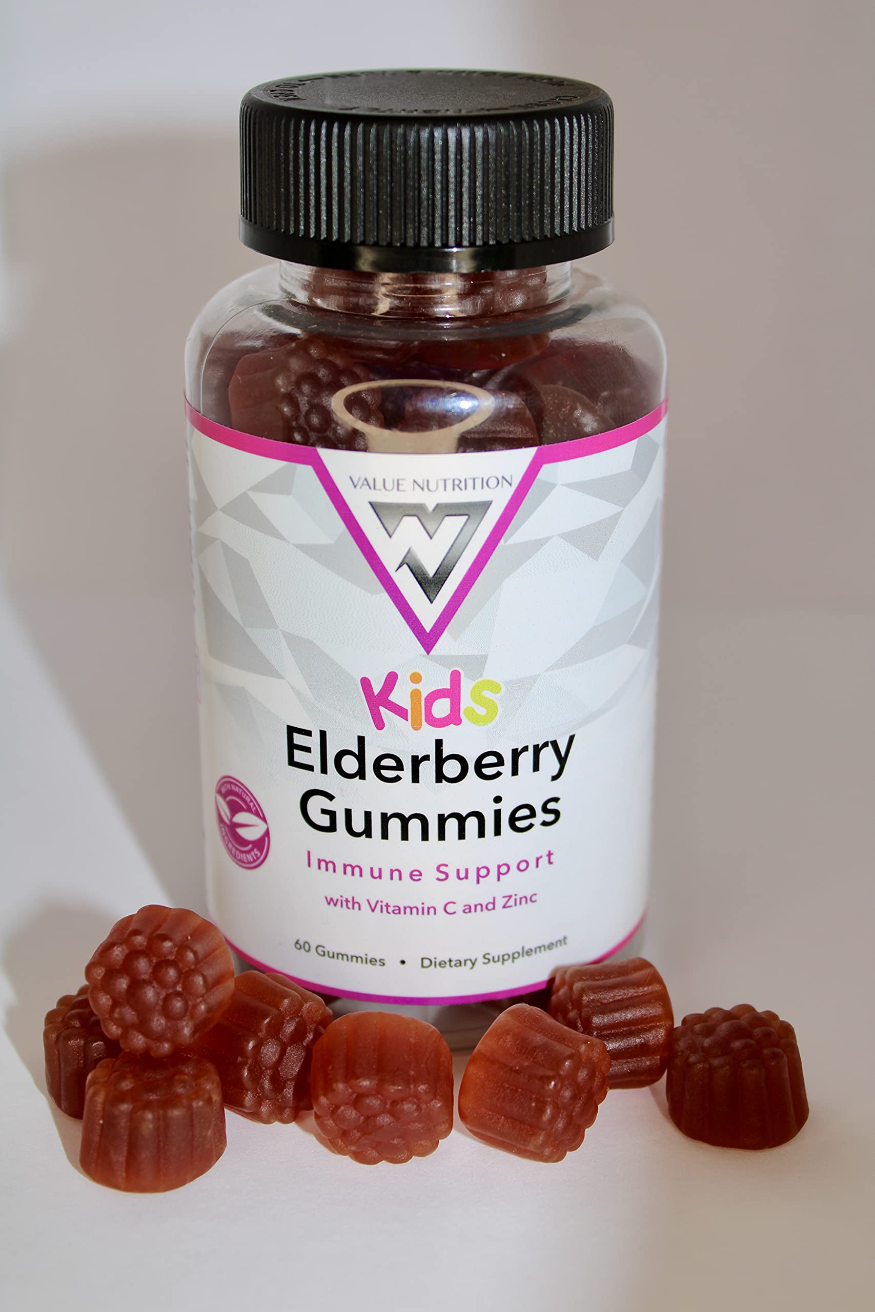 gluten-free elderberry gummies for children