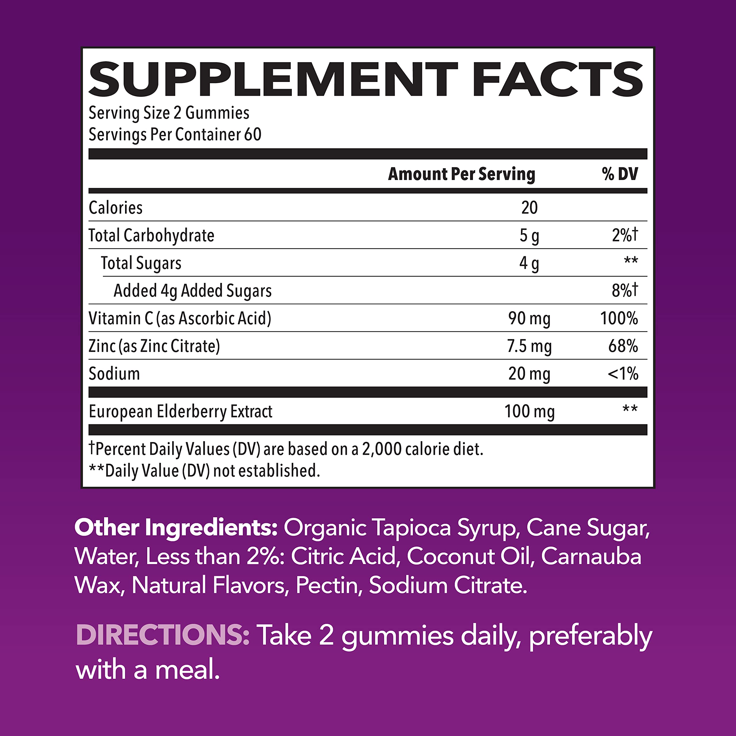 gluten-free elderberry gummies for wellness