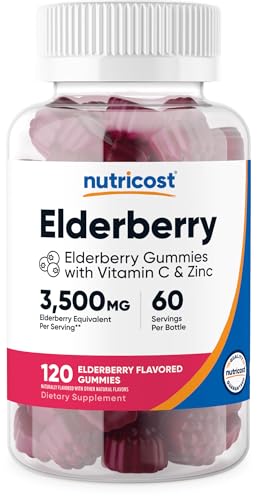 Gluten-free elderberry gummies for wellness