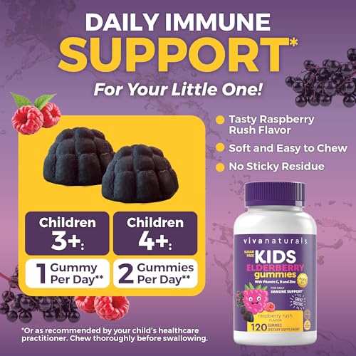 gluten-free elderberry gummies with zinc