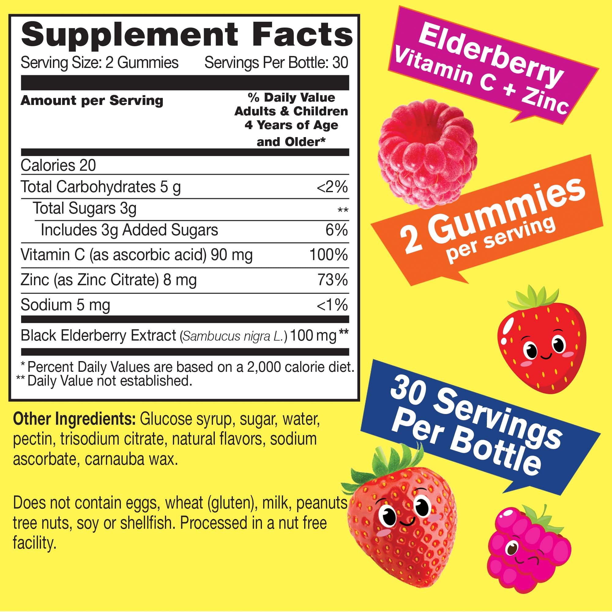 gluten-free elderberry gummies