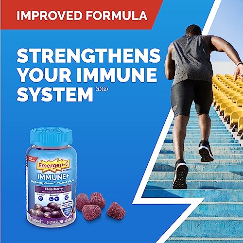 Gluten free elderberry gummy supplements