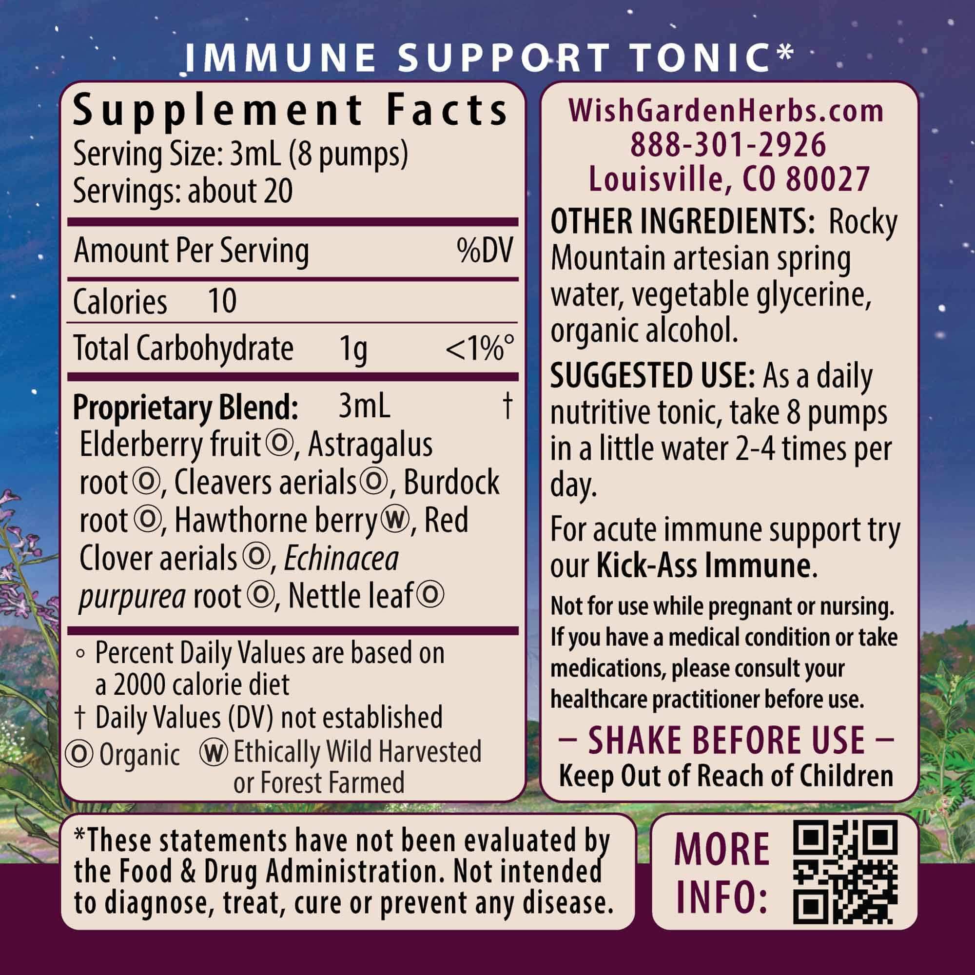 gluten-free elderberry herbal supplement
