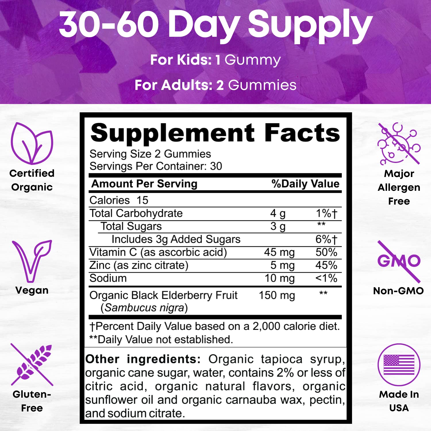 gluten free elderberry immune support