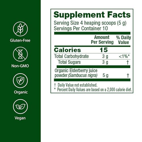 gluten-free elderberry powder benefits