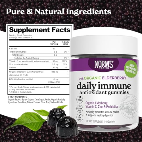 gluten-free elderberry supplement benefits