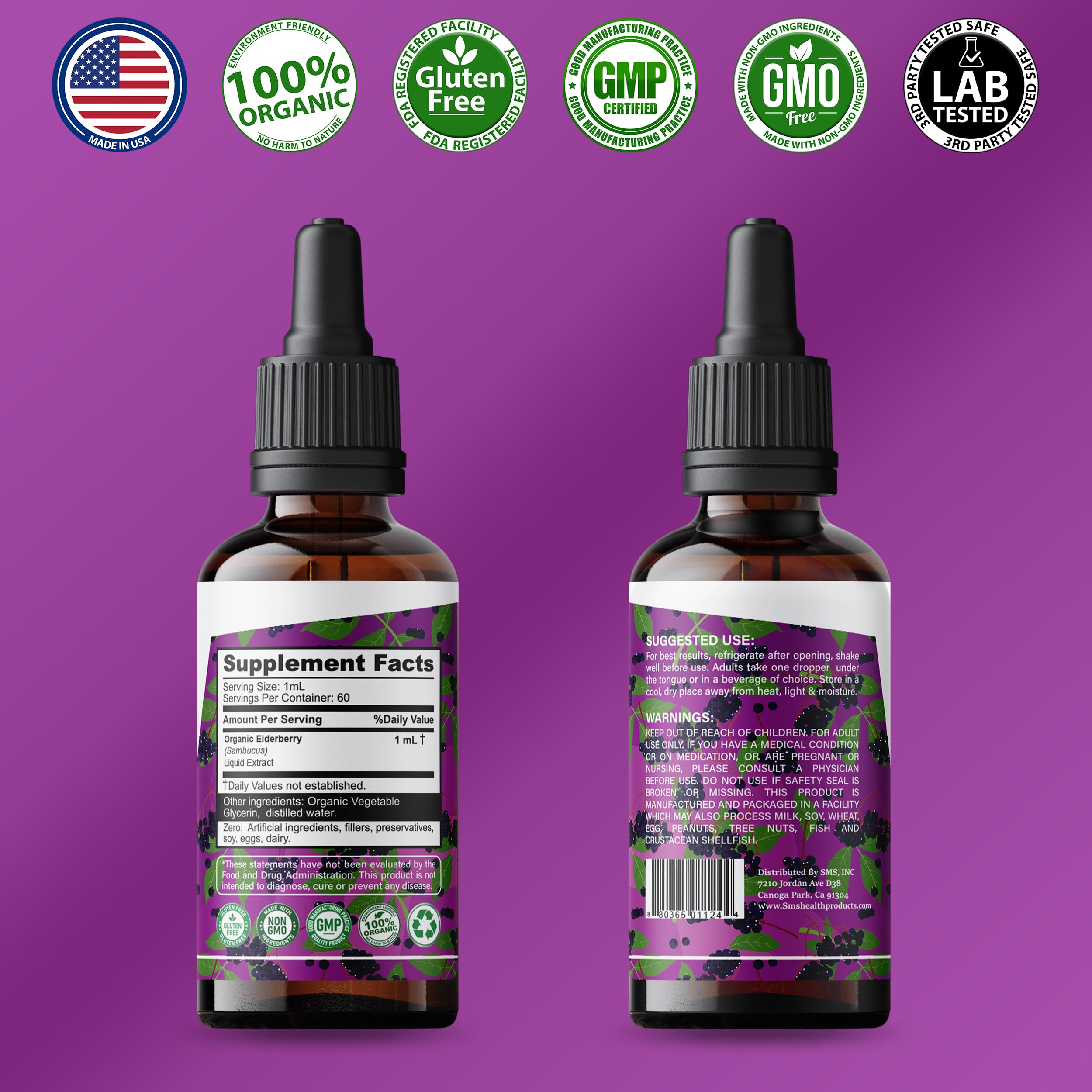 gluten free elderberry supplement benefits