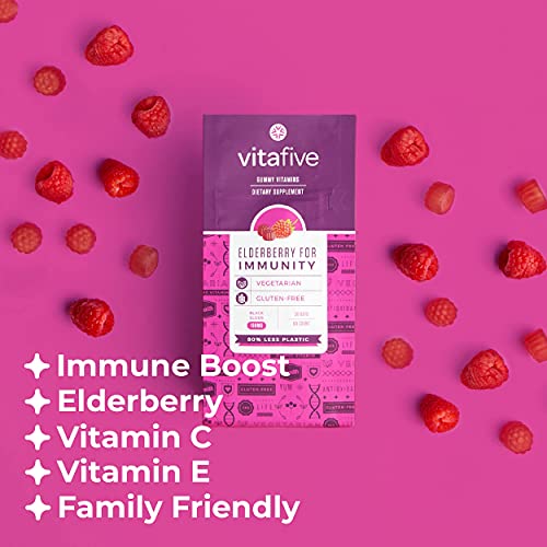 gluten free elderberry supplement gummies