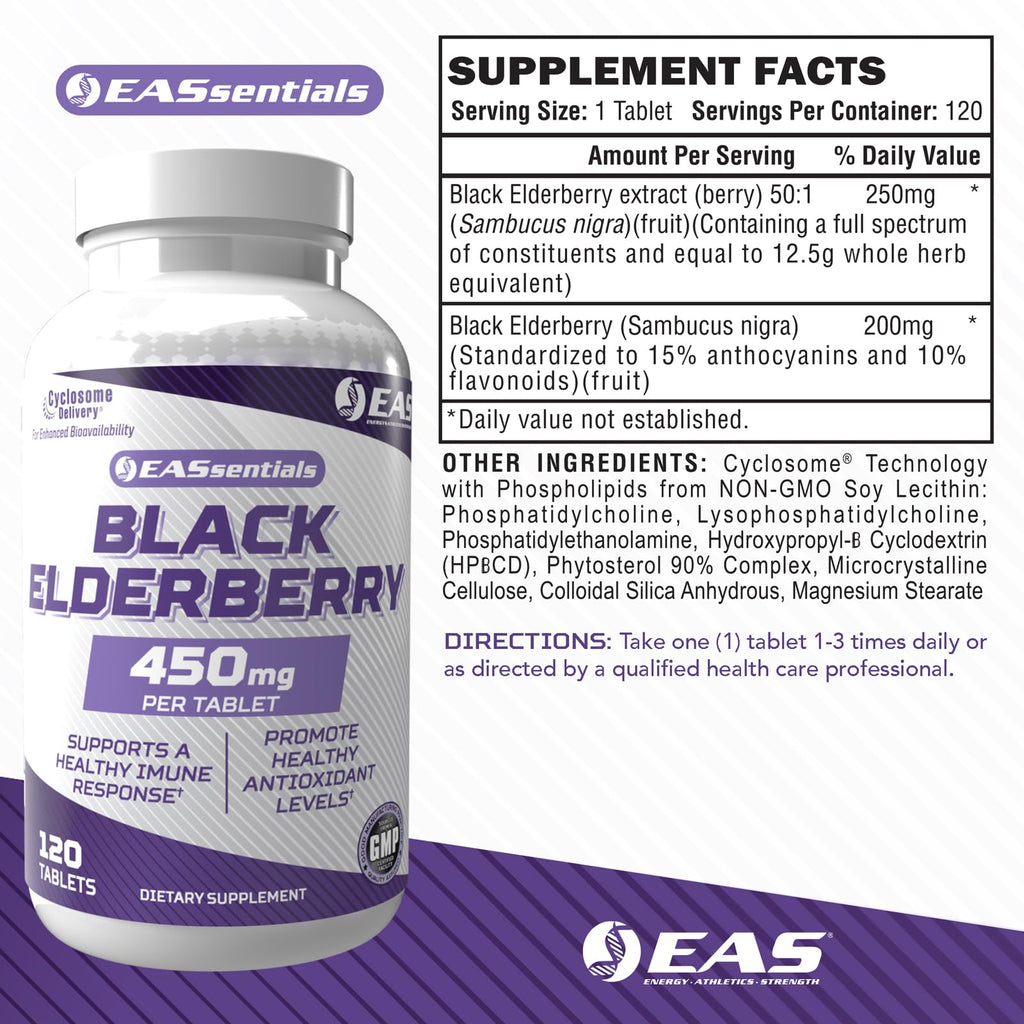 gluten free elderberry supplement option