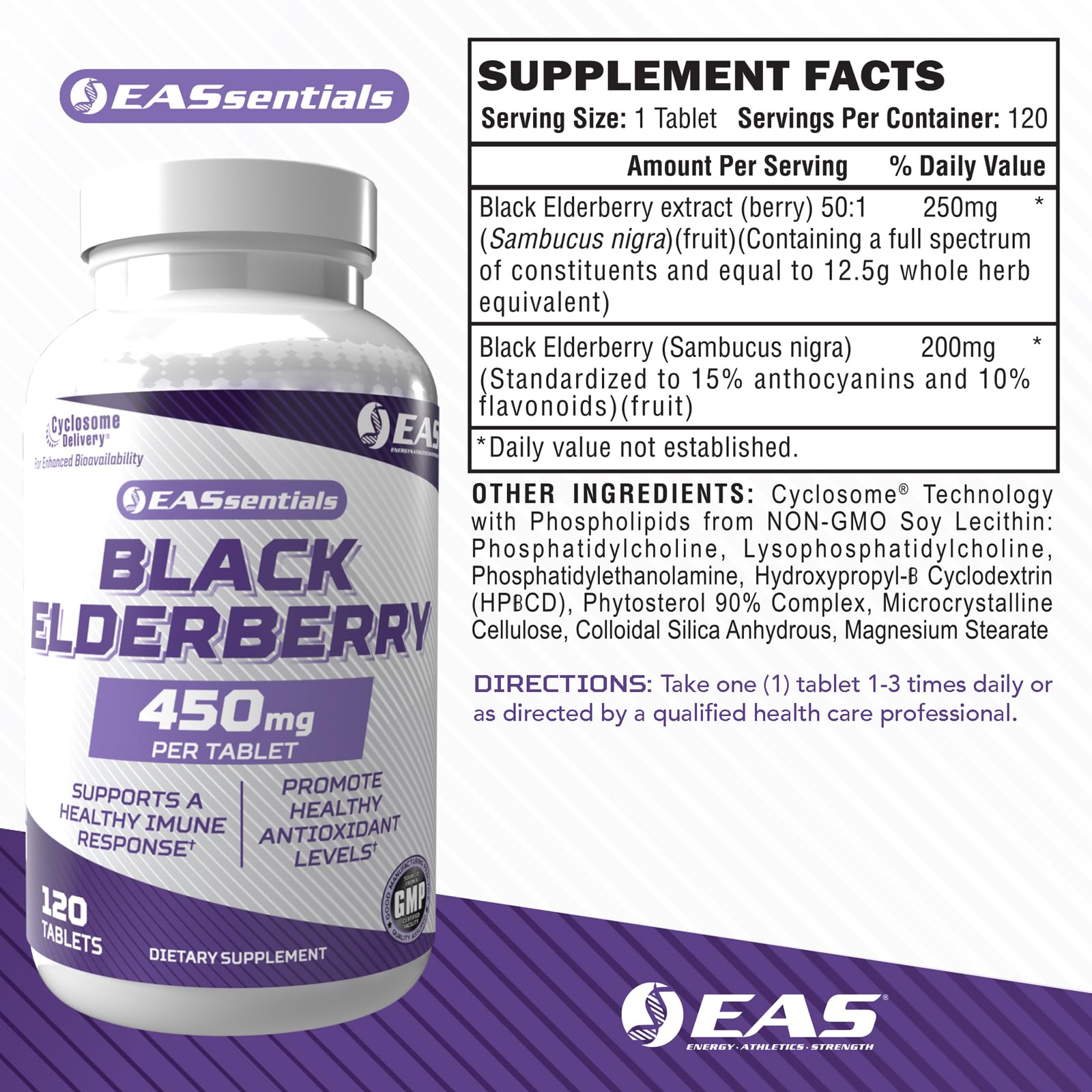 gluten free elderberry supplement option