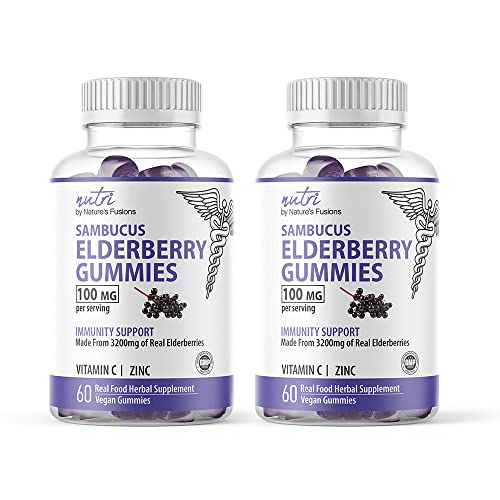 Gluten-free elderberry supplements for adults