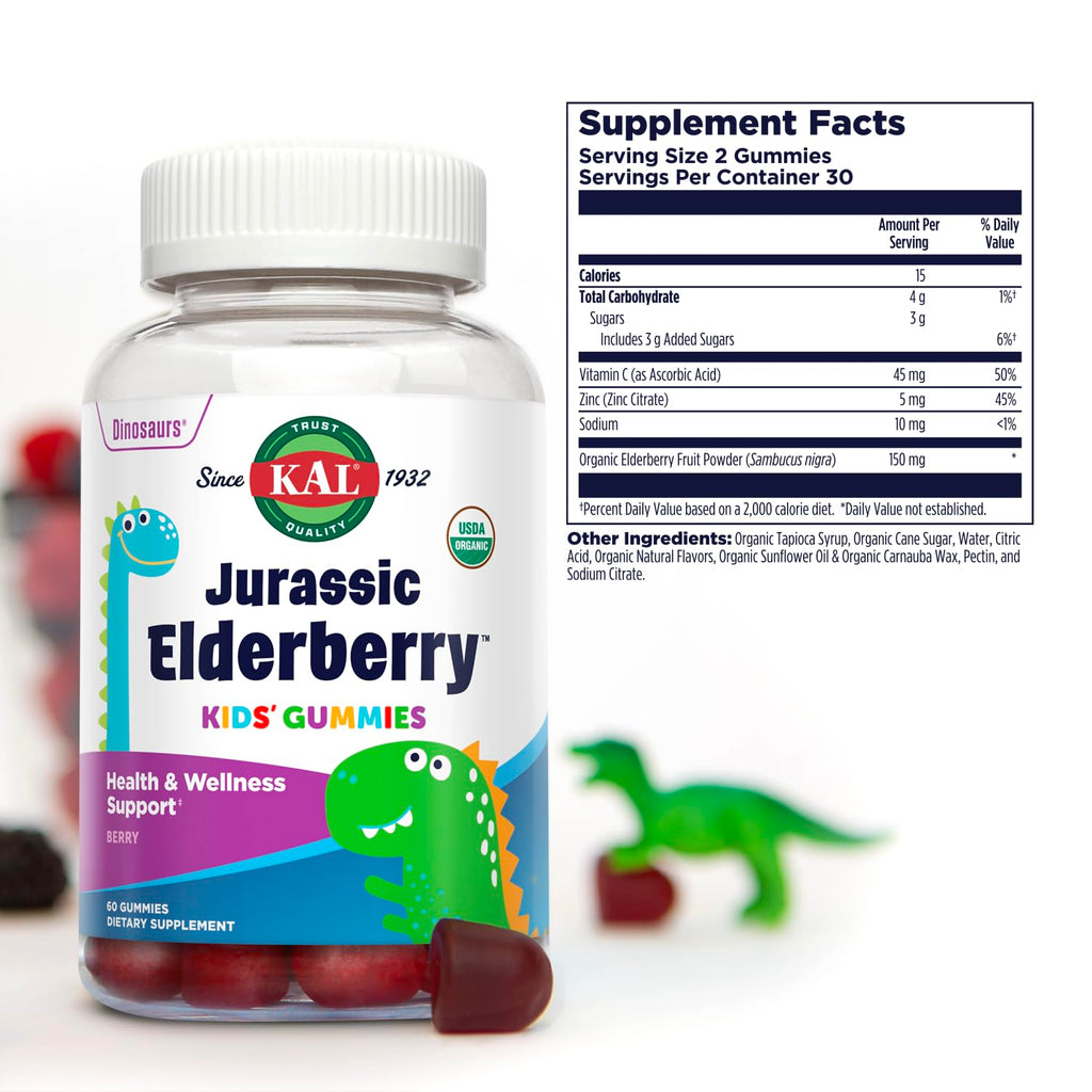 gluten-free elderberry supplements for children
