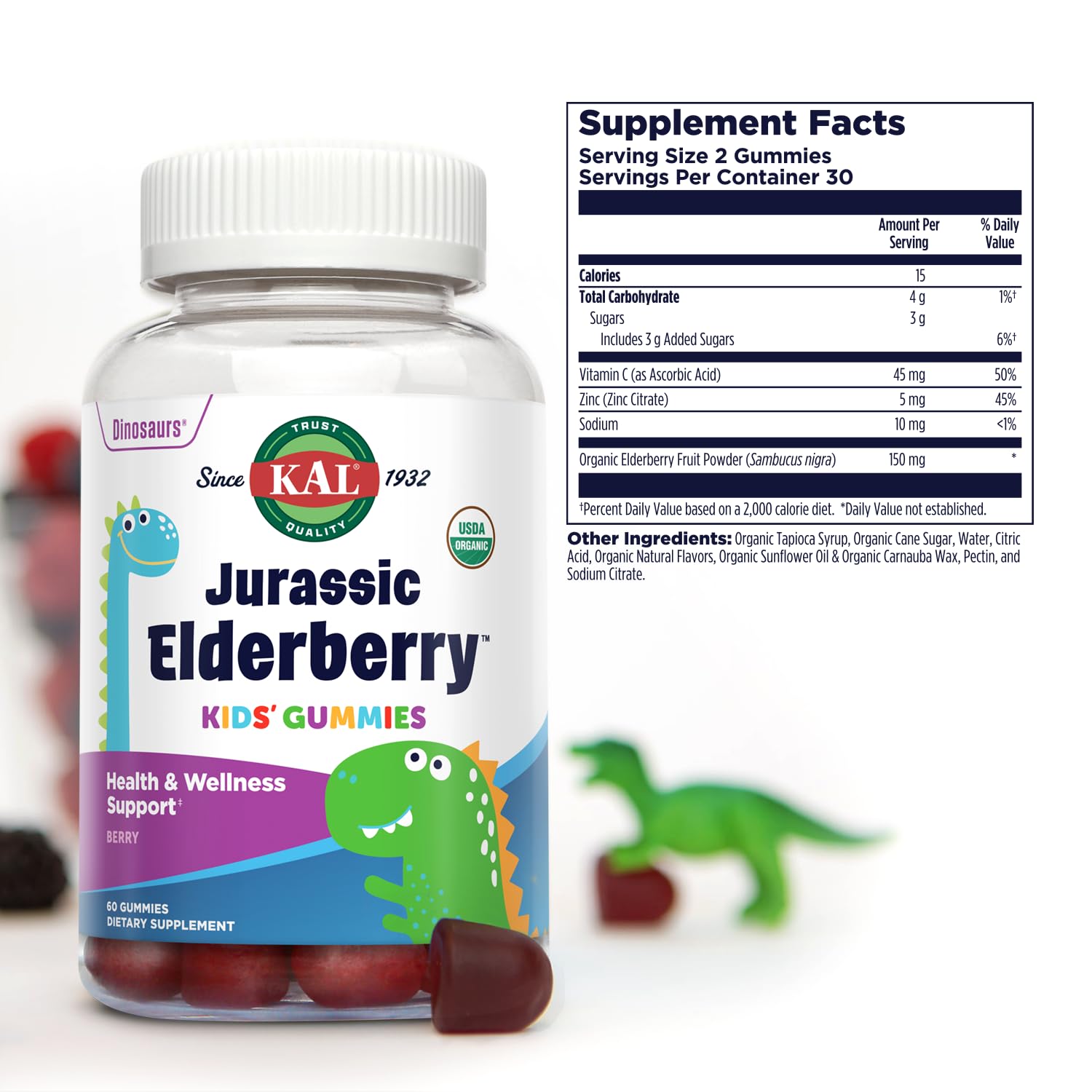 gluten-free elderberry supplements for children