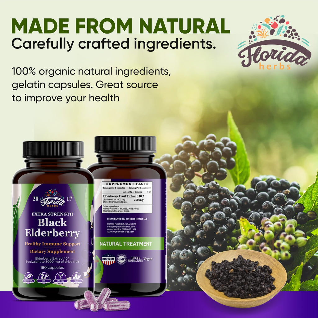 gluten-free elderberry supplements for wellness