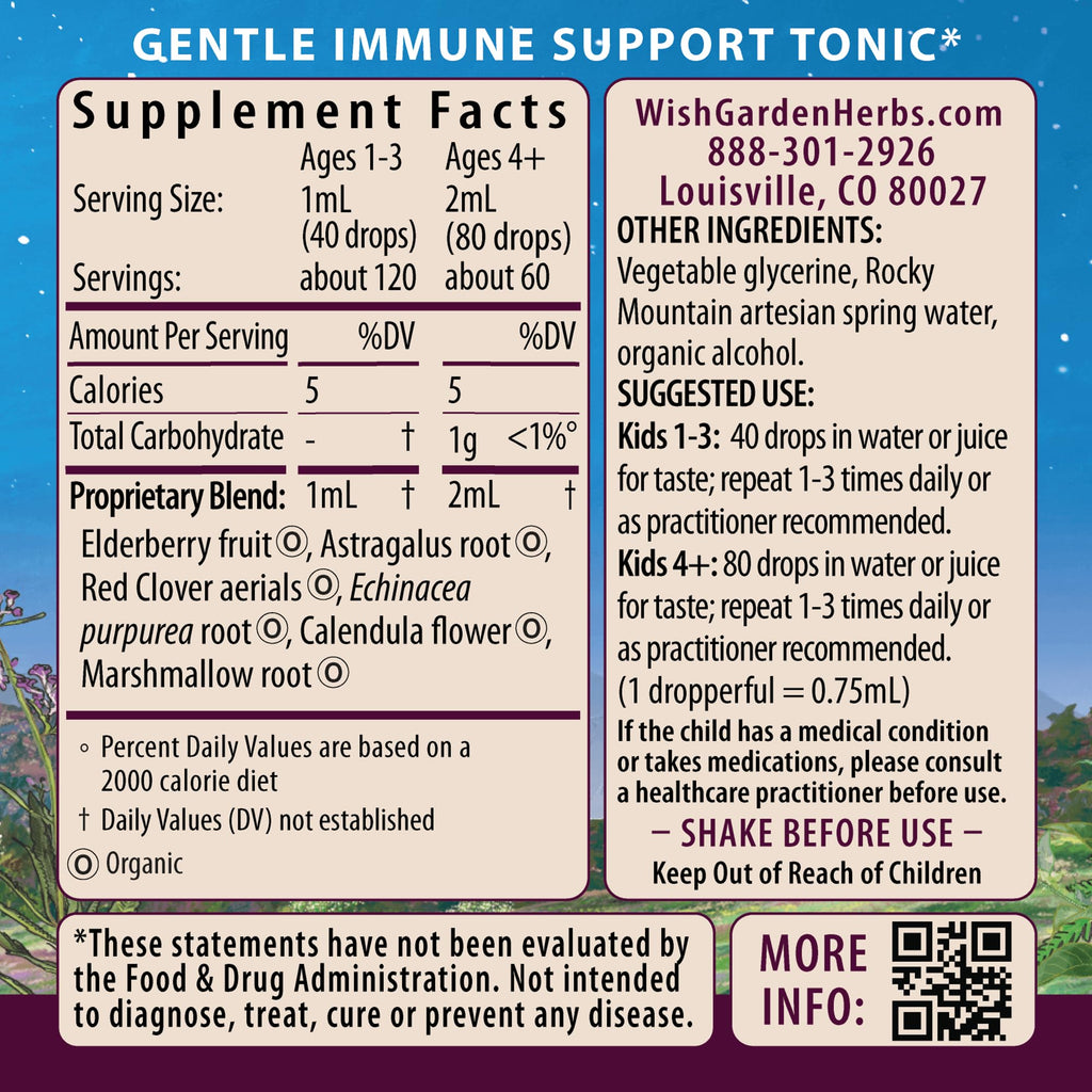 gluten-free elderberry syrup for immunity