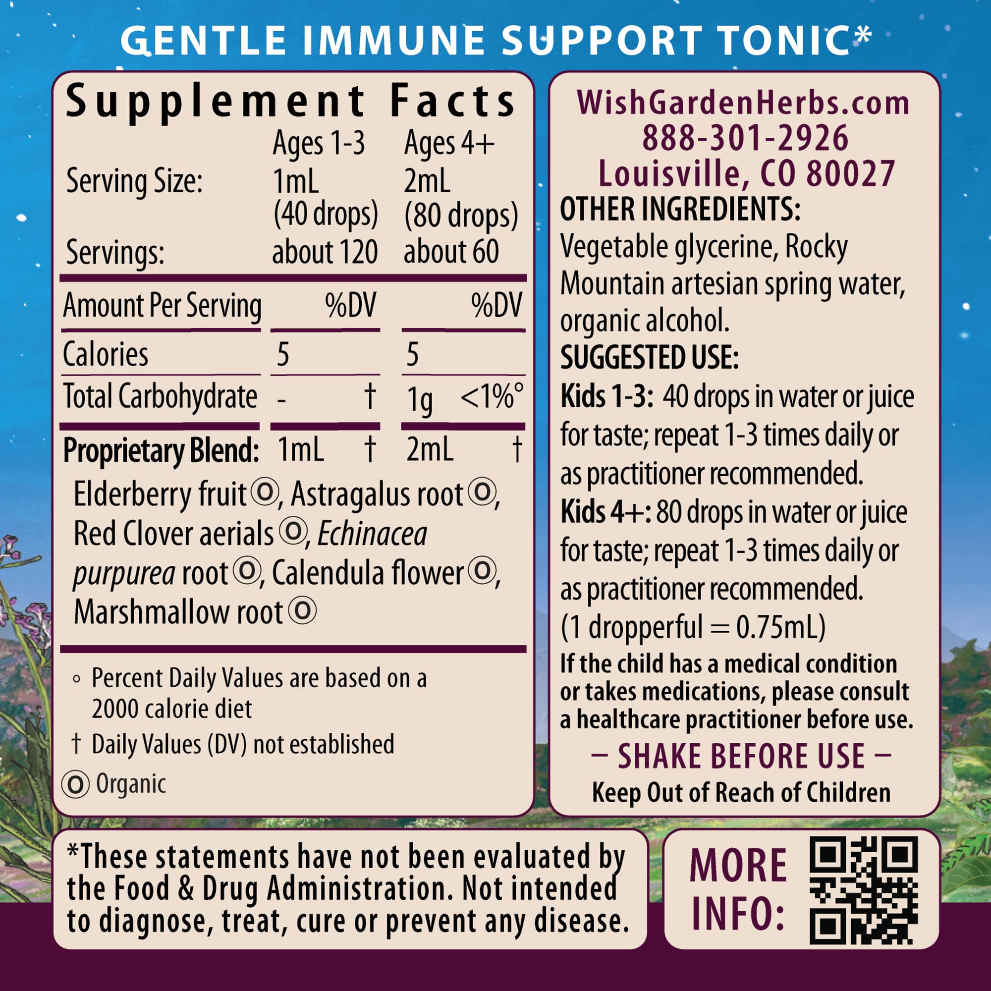 gluten-free elderberry syrup for immunity