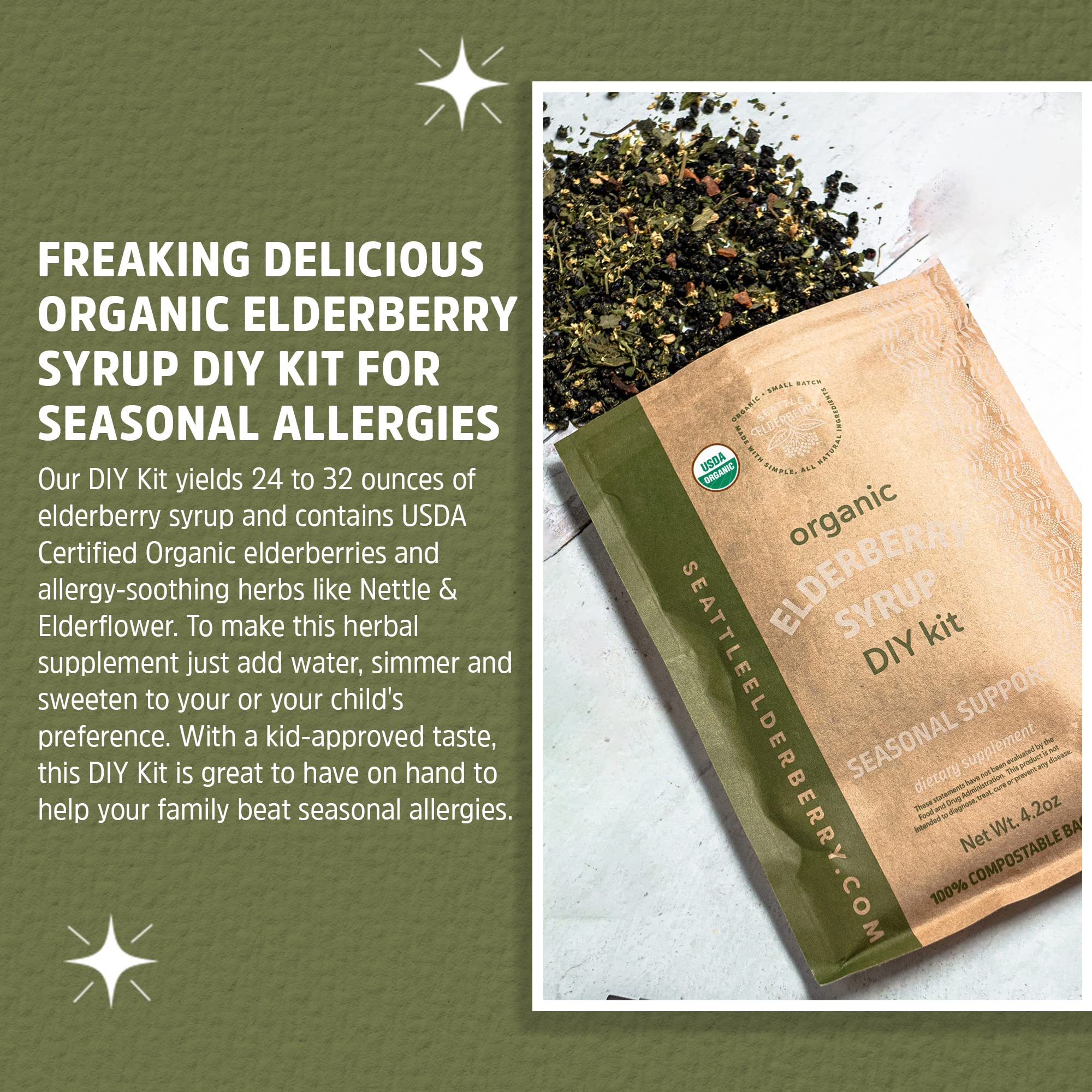 gluten-free elderberry syrup ingredients