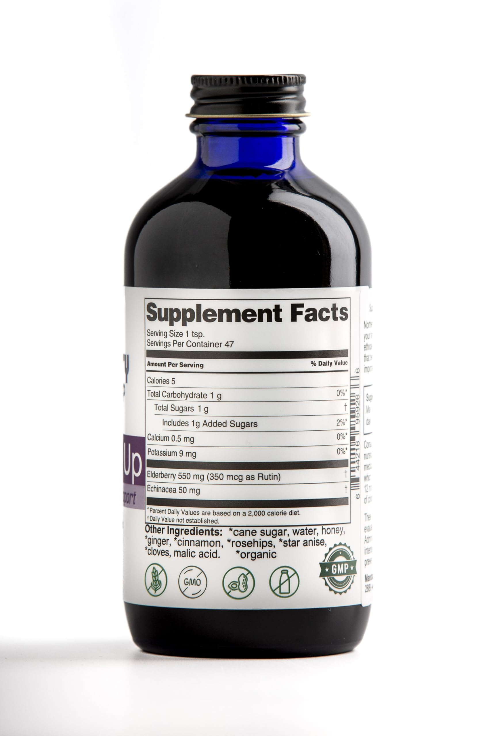 gluten-free elderberry syrup made in Canada