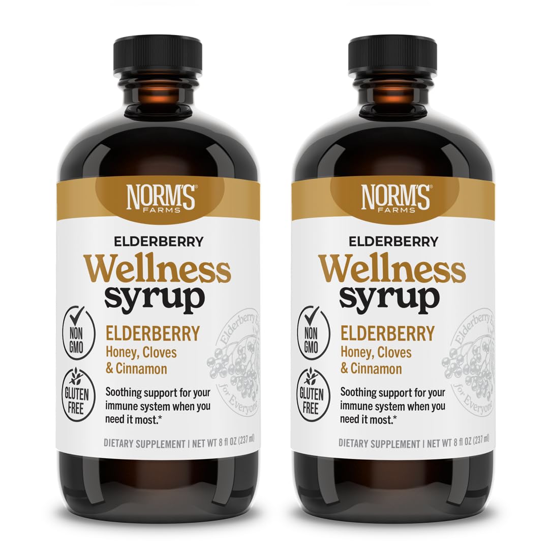 gluten-free elderberry syrup with honey